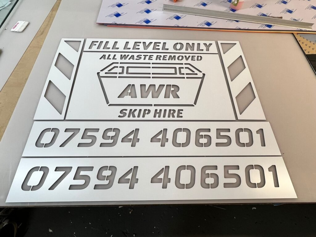 Skip Stencils Archives - CUSTOM ACRYLICS LTD
